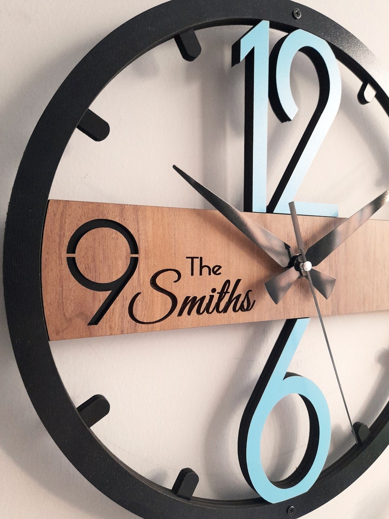 Personalized Wall Clockunique Custom Wall Clockswall Decor - Etsy