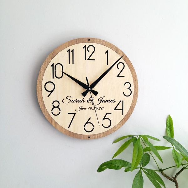 Custom Wall Clock - Etsy