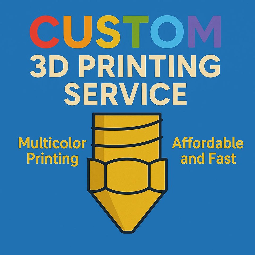 Custom 3D Printing Service - Etsy