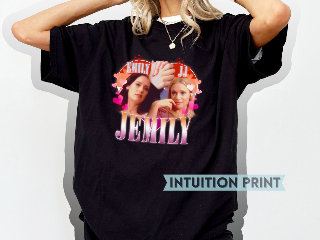 Jemily Emily Prentiss JJ Pride T-shirt Design, Criminal Minds Fan Gift ...