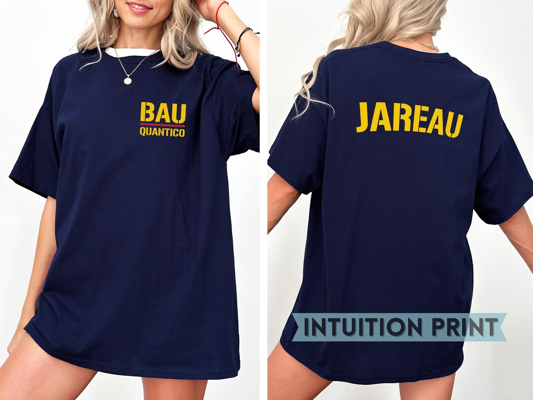 Jareau BAU Criminal Minds Yellow Behavioural Analysis Unit Shirt Design ...
