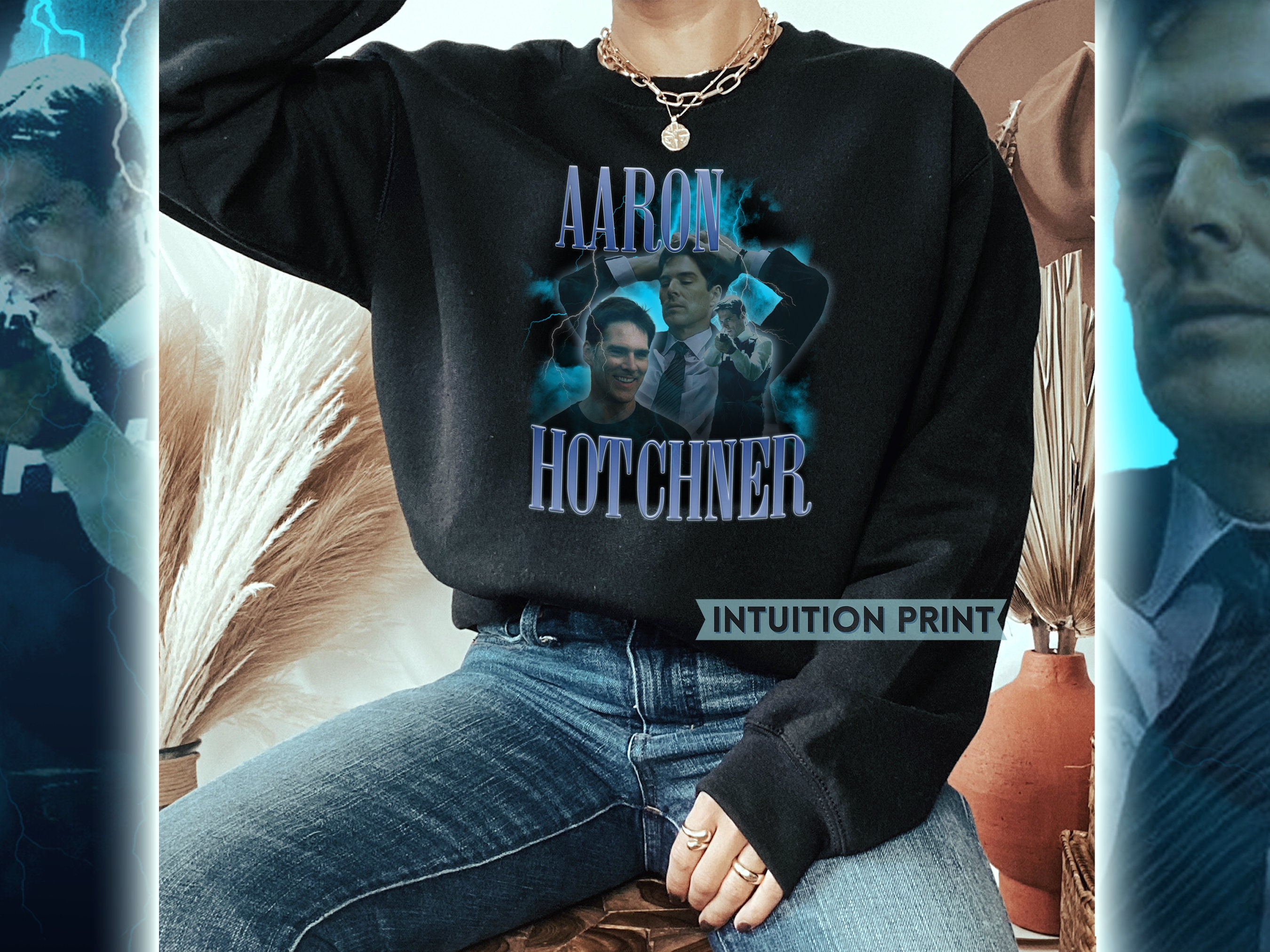Aaron Hotchner Hotch Vintage T-shirt Design, Criminal Minds Fan Gift ...