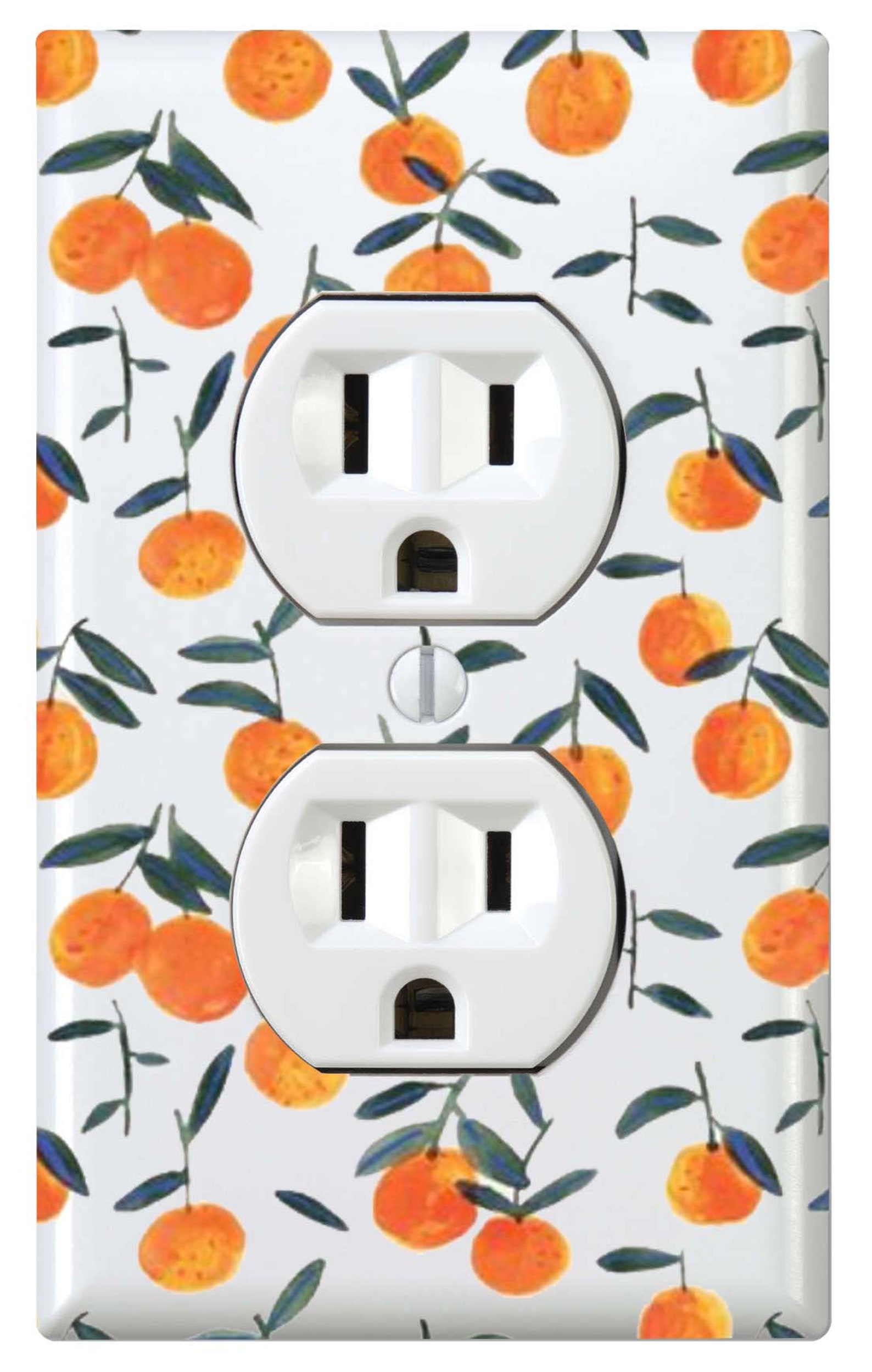 Clementine, Tangerine, Orange Light Switch Cover, Night Light, Cabinet ...