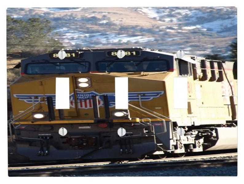 Union Pacific, Train Light Switch Cover, Night Light, Cabinet Knob - Etsy