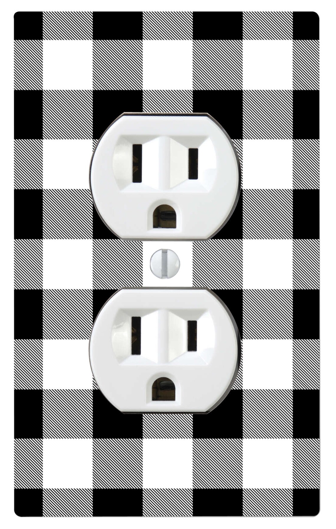 Buffalo Plaid, Light Switch Cover, Night Light, Cabinet Knob - Etsy