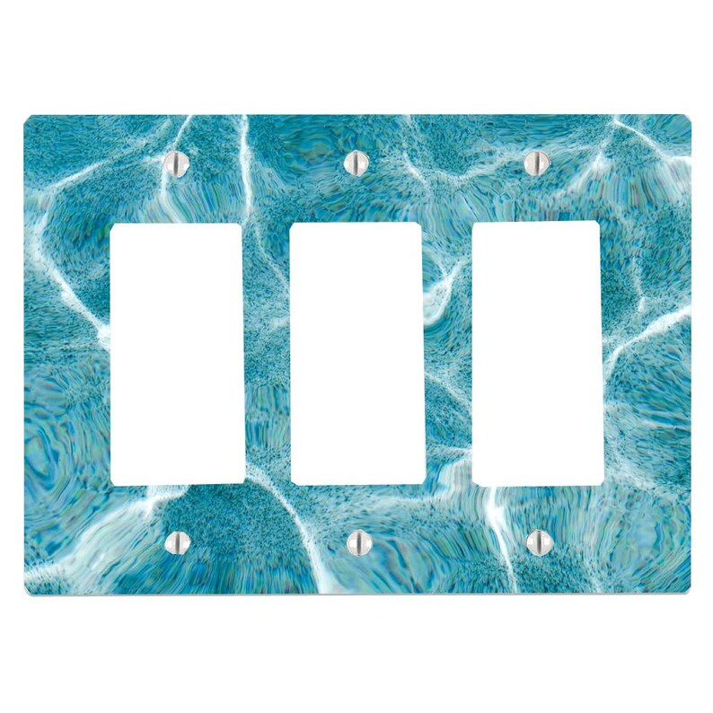Water Ripple Light Switch Cover, Night Light, Cabinet Knob - Etsy