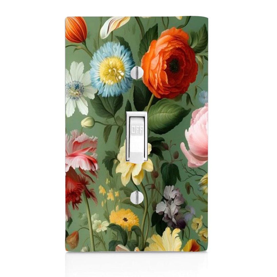 Summer Meadow Light Switch Cover, Night Light, Cabinet Knob - Etsy