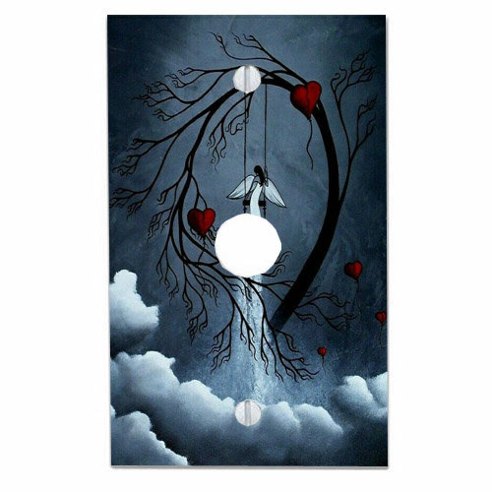Angel on Swing Light Switch Cover, Night Light, Cabinet Knob - Etsy