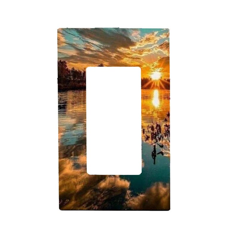 Lake Reflection Light Switch Cover, Night Light, Cabinet Knob - Etsy