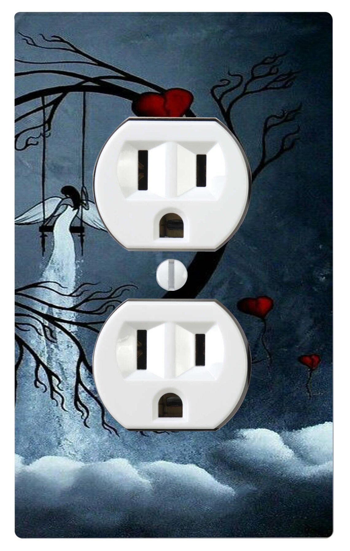 Angel on Swing Light Switch Cover, Night Light, Cabinet Knob - Etsy