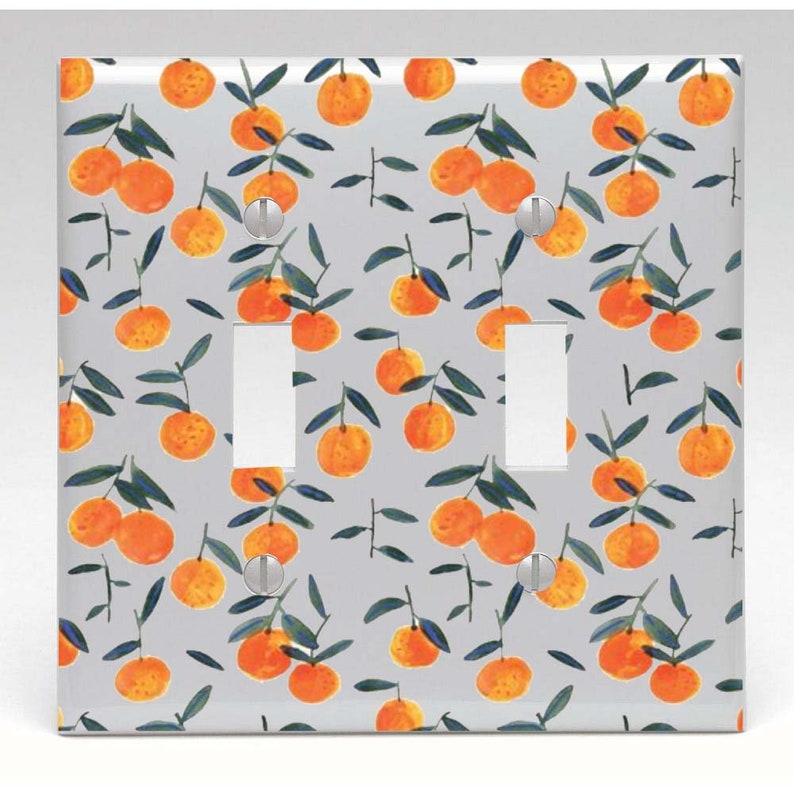 Clementine, Tangerine, Orange Light Switch Cover, Night Light, Cabinet ...