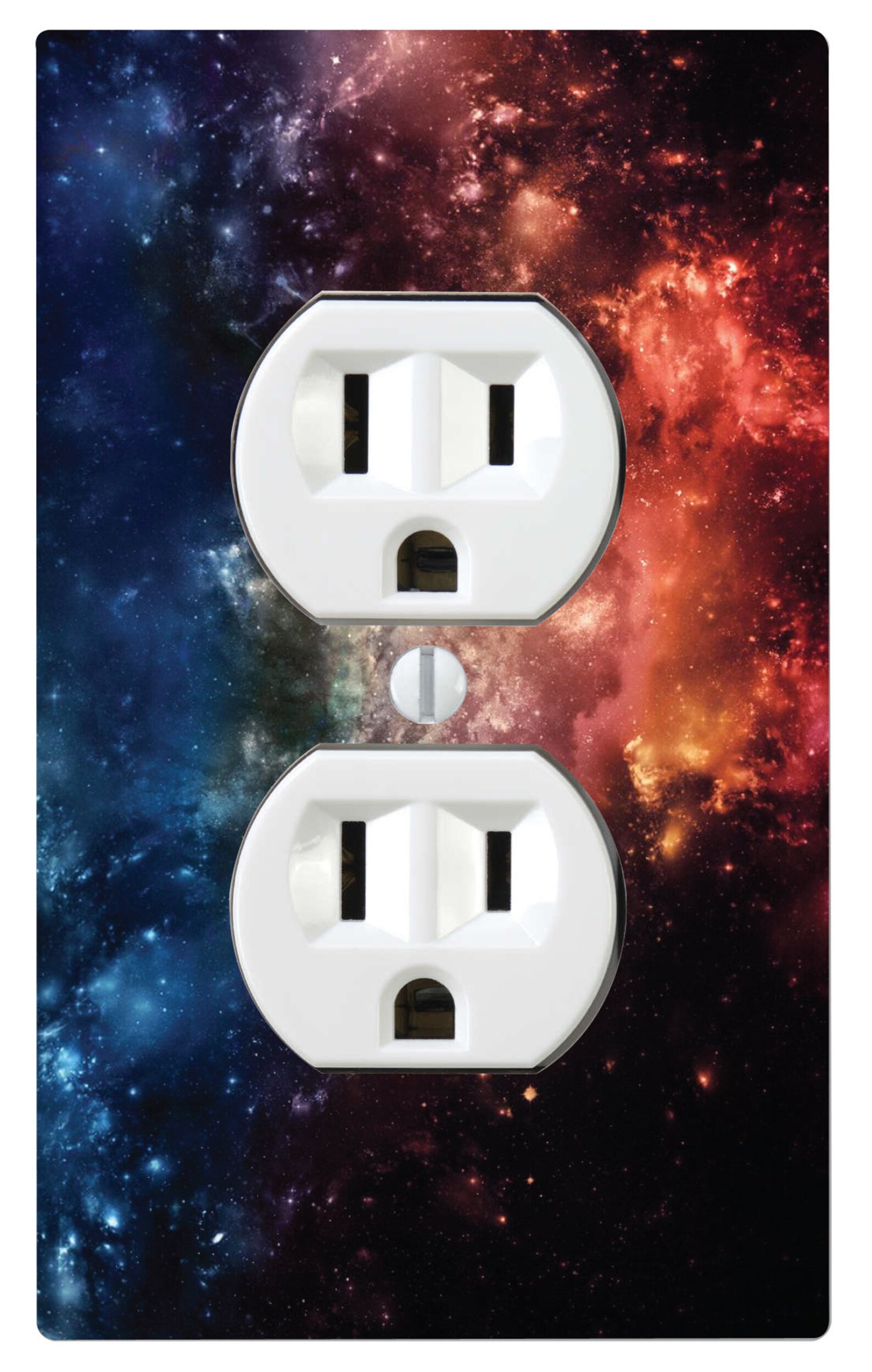 Red Galaxy, Space Light Switch Cover, Night Light, Cabinet Knob - Etsy