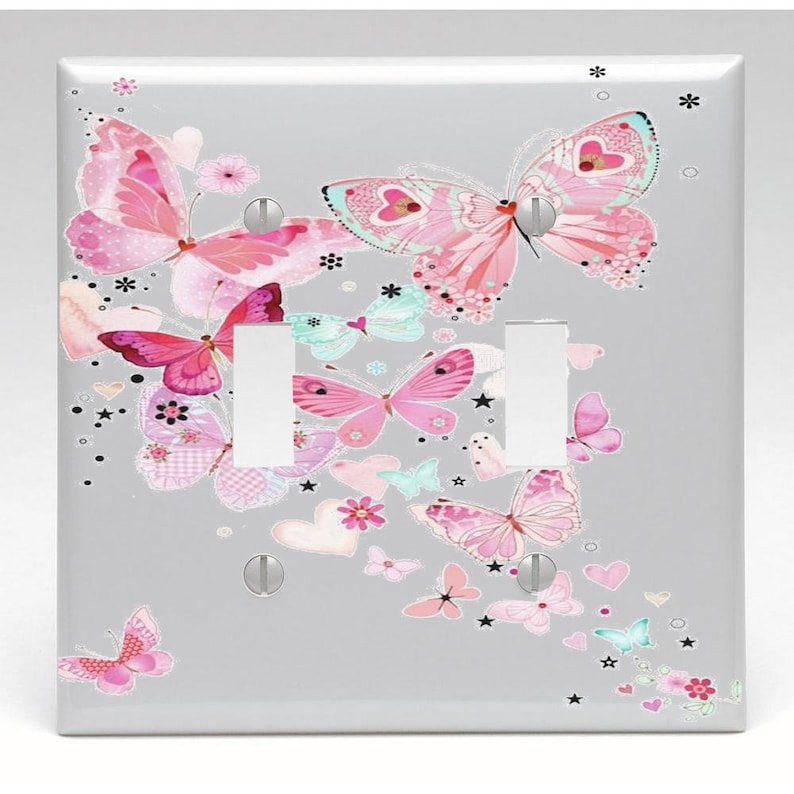 Spiral Butterfly, Butterflies Light Switch Cover, Night Light, Cabinet ...