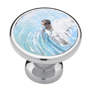 Blue Angel Light Switch Cover, Night Light, Cabinet Knob - Etsy