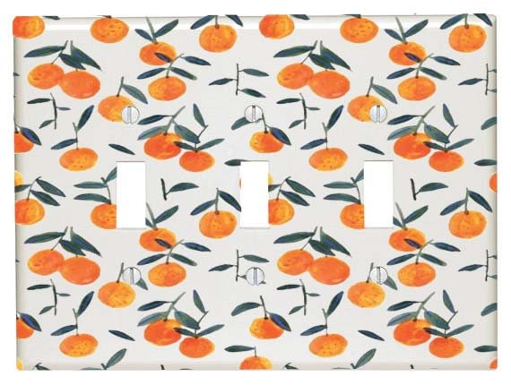 Clementine, Tangerine, Orange Light Switch Cover, Night Light, Cabinet ...