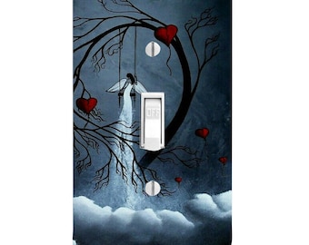 Blue Angel Light Switch Cover, Night Light, Cabinet Knob - Etsy