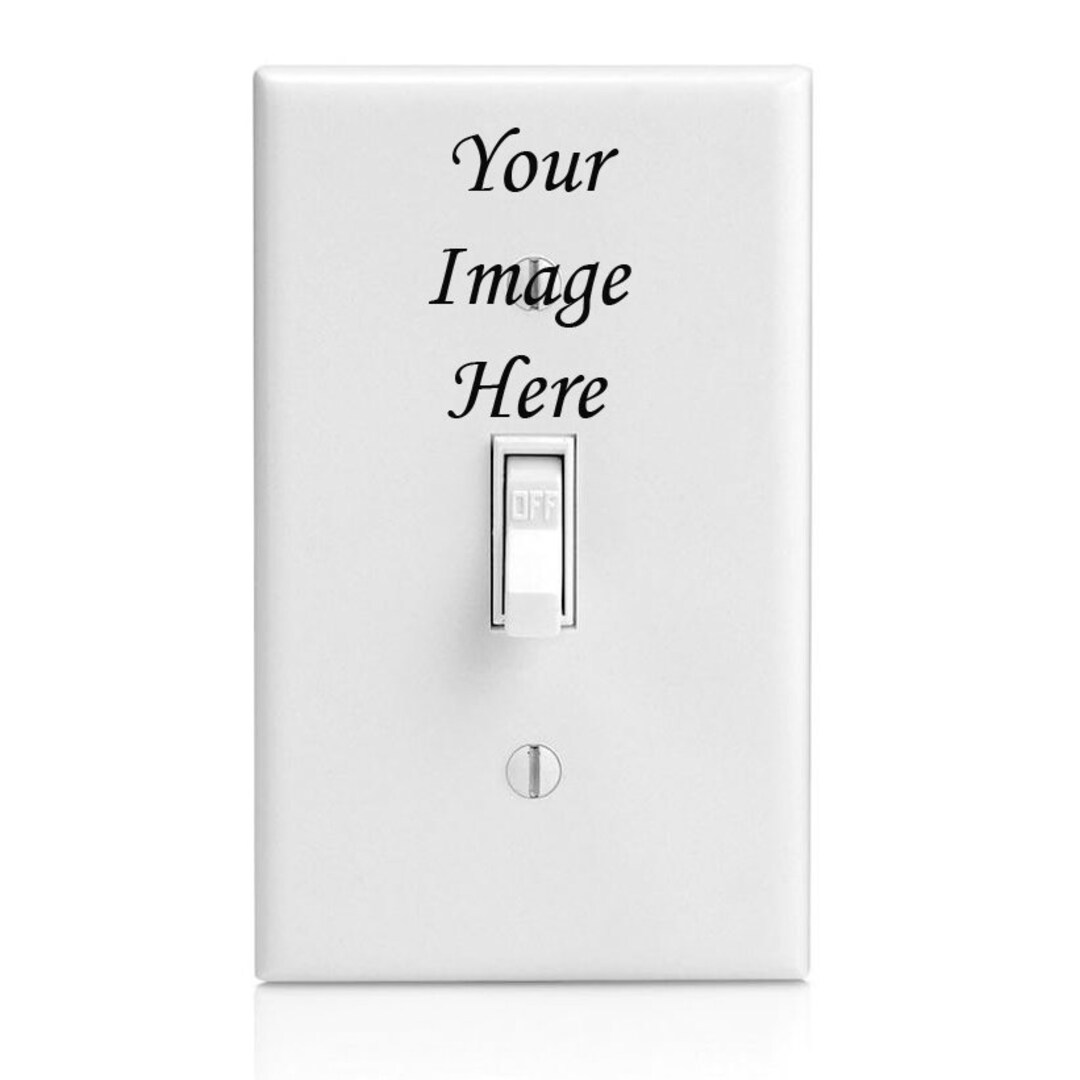 Custom, Your Picture Light Switch Cover, Night Light, Cabinet Knob - Etsy