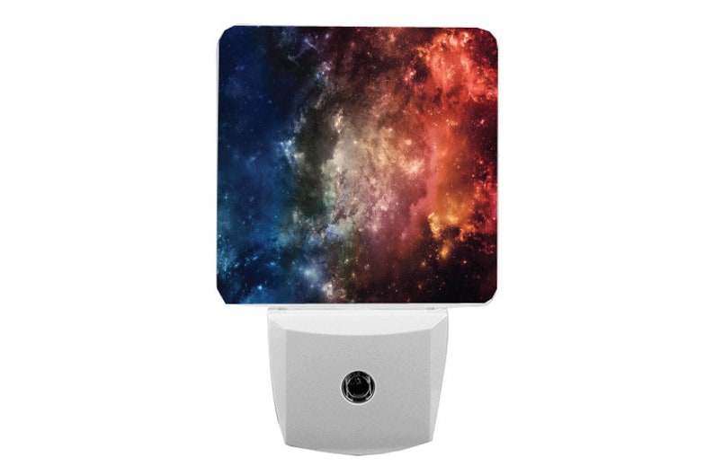 Red Galaxy, Space Light Switch Cover, Night Light, Cabinet Knob - Etsy