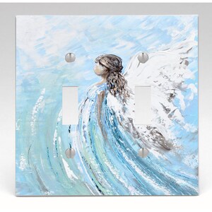 Blue Angel Light Switch Cover, Night Light, Cabinet Knob - Etsy