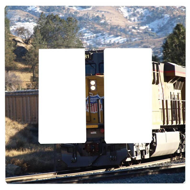 Union Pacific, Train Light Switch Cover, Night Light, Cabinet Knob - Etsy
