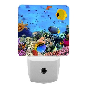 Underwater Ocean, Fish Light Switch Cover, Night Light, Cabinet Knob - Etsy