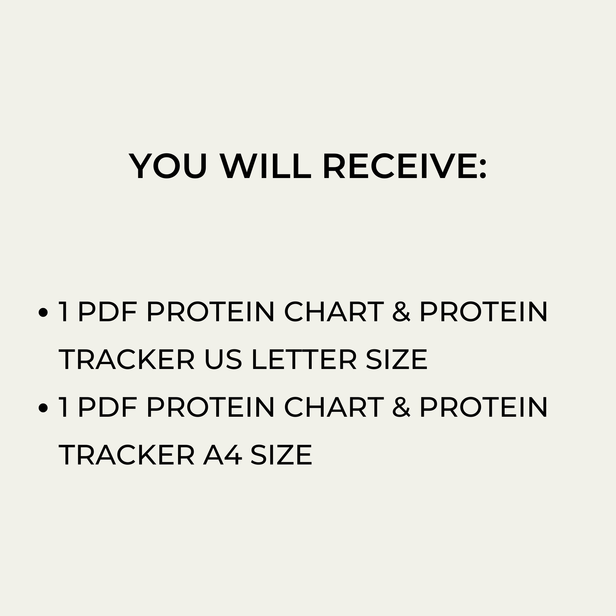 Protein Chart, Protein Tracker, Protein Food Guide, High Food Protein ...