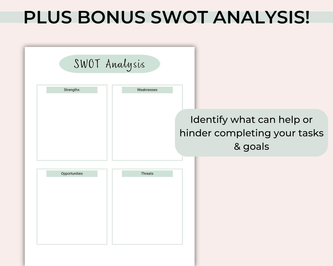 Editable Priority Matrix Planner - Printable Decision Matrix ...