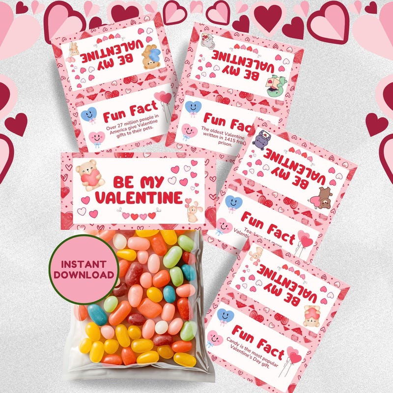 Valentine Day Goodie Bags - Etsy