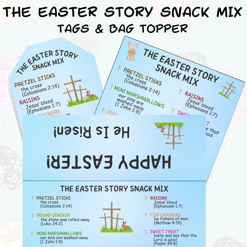 Easter Bag Toppers - Etsy