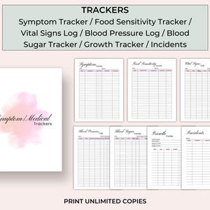 Printable Medical Binder, Medical Planner, Family Health Binder ...