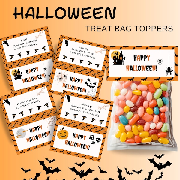Halloween Treat Bag - Etsy
