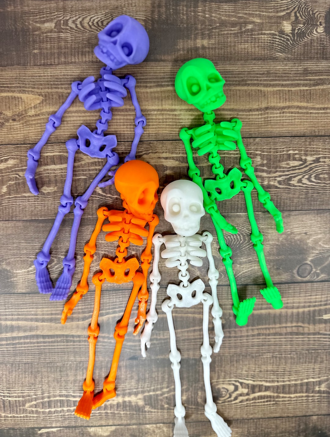 Articulated Skeleton 3D Printed Skeleton Skeleton 3d - Etsy
