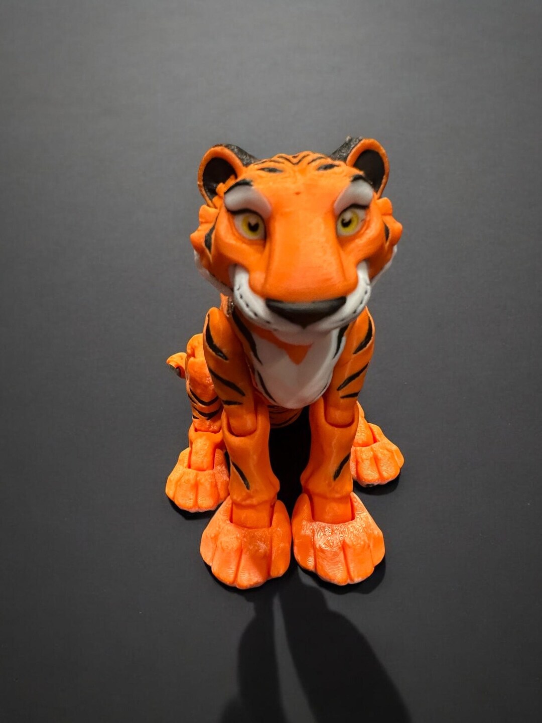 Tiger Figure, Tiger Model, 3d Printed Model, 3d Printed Tiger, 3d ...