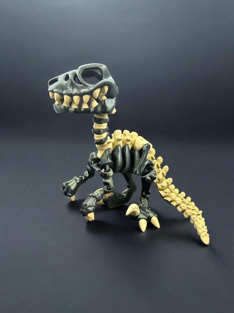 3D Printed Dinosaur, XL Flexi-raptor, Flexi-factory Approved Seller, 3d ...