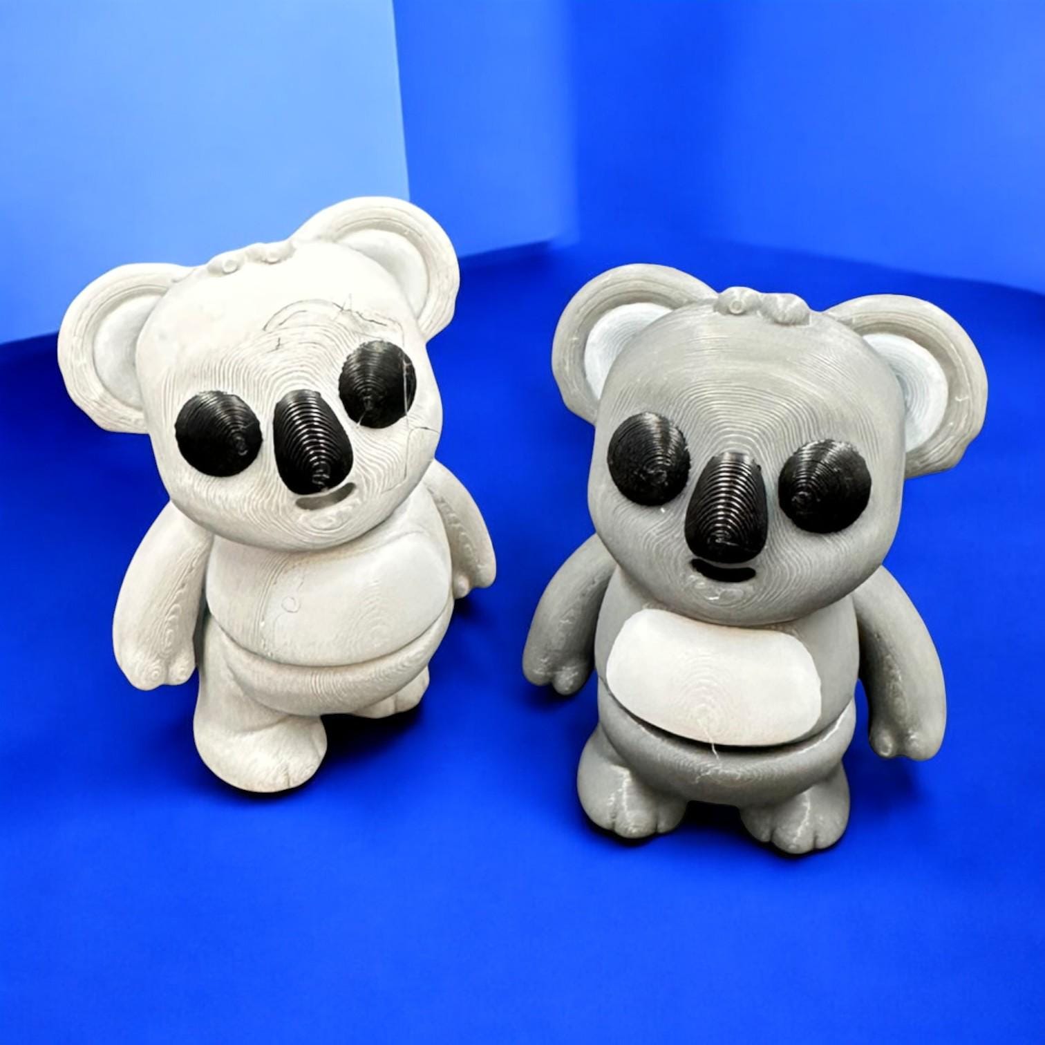 3D Printed Articulated Koalas – Party Favors, Cute Movable Koala Toys ...