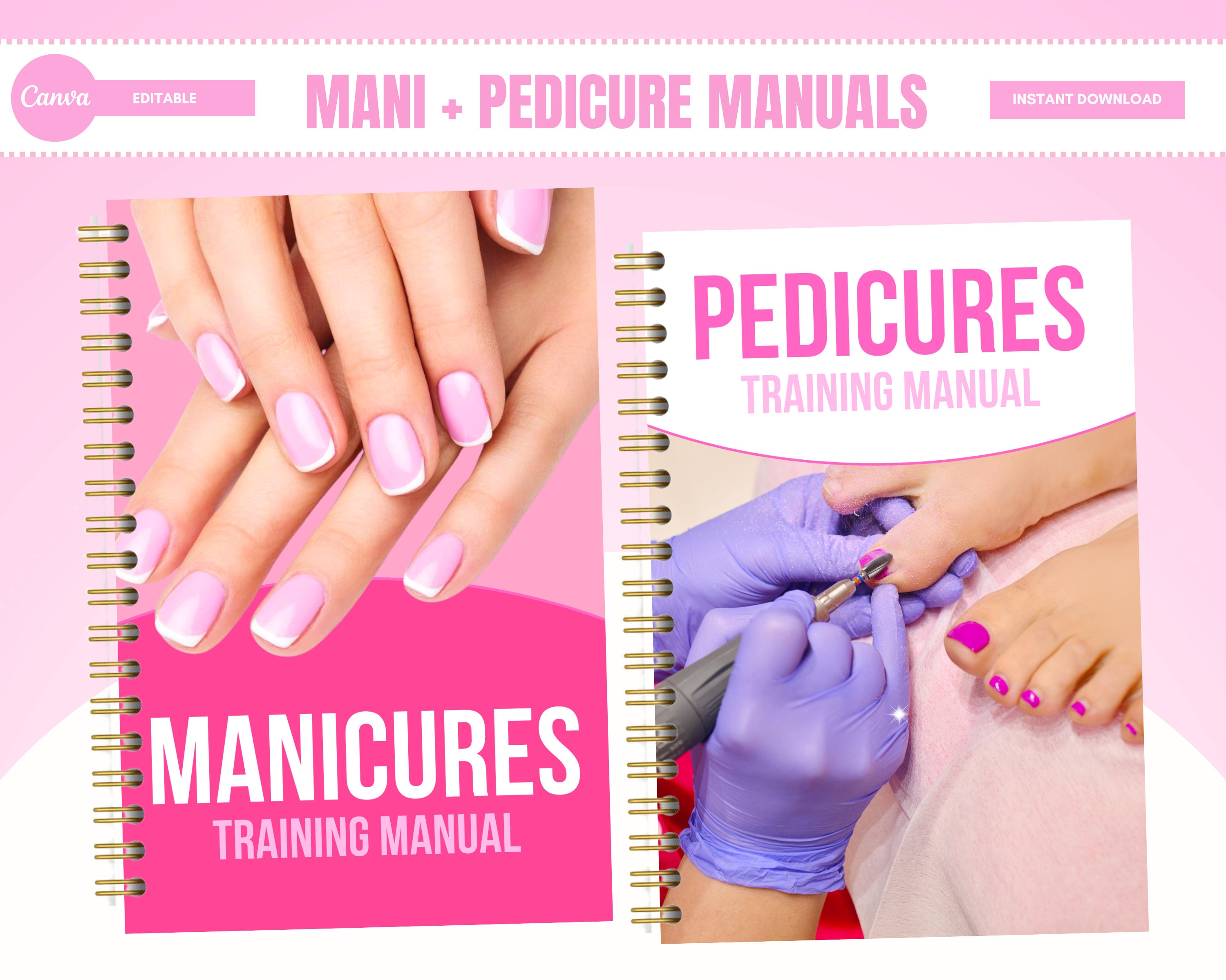 Manicures, Pedicures, Training Manuals, PDF, Ebooks, Nail Technician ...
