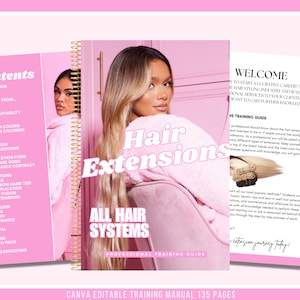 Hair Extensions Training Manual, All Systems, Methods & Techniques ...