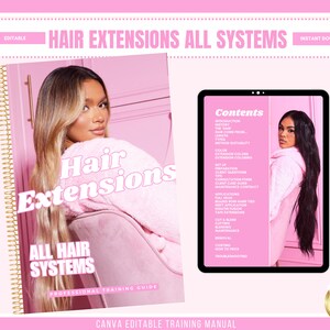 Hair Extensions Training Manual, All Systems, Methods & Techniques ...