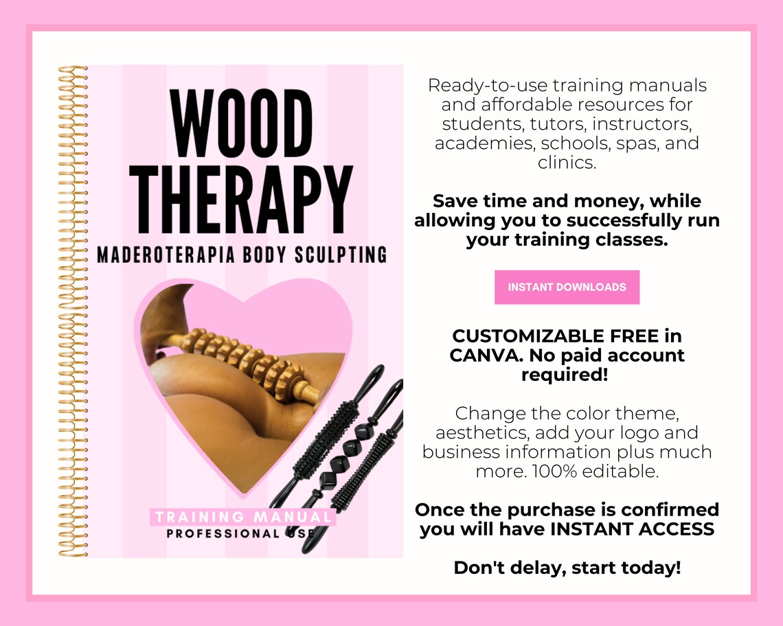 Wood Therapy Training Manual, Maderoterapia, Body Contouring, Body ...