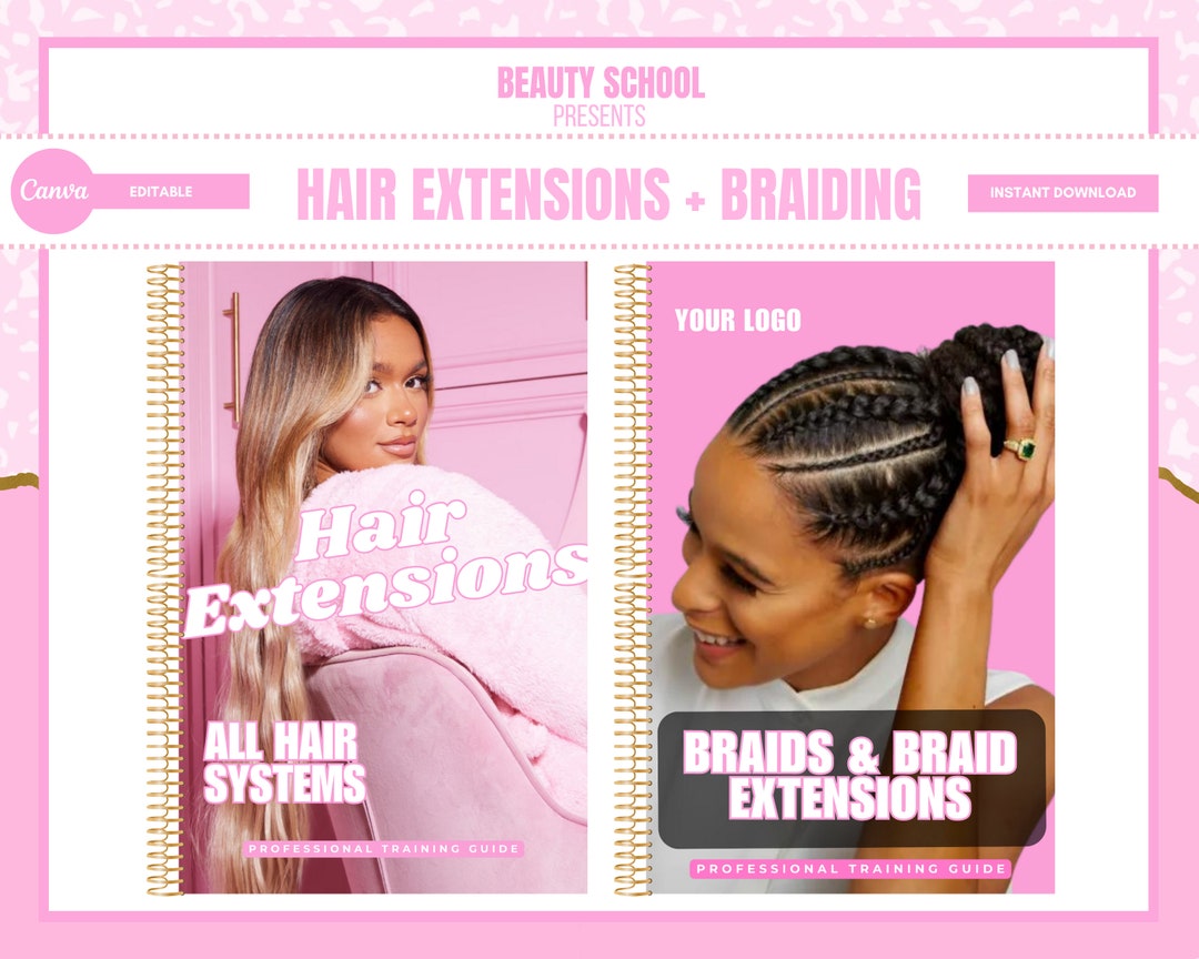 Hair Extensions Training Manual, Hair Braiding Training Manual ...