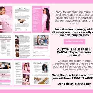 Hair Extensions Training Manual, All Systems, Methods & Techniques ...