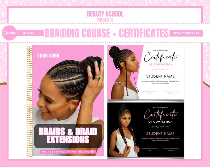 Parting Chart Bundle ALL Sizes - Etsy