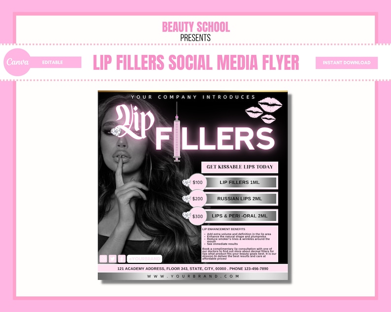 Lip Filler Forms Client Intake Forms Lip Injections - Etsy