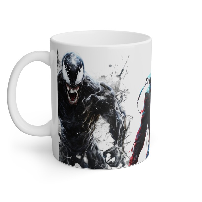 Venom Spider-man and Carnage Mug 11oz Coffee Cup Marvel - Etsy
