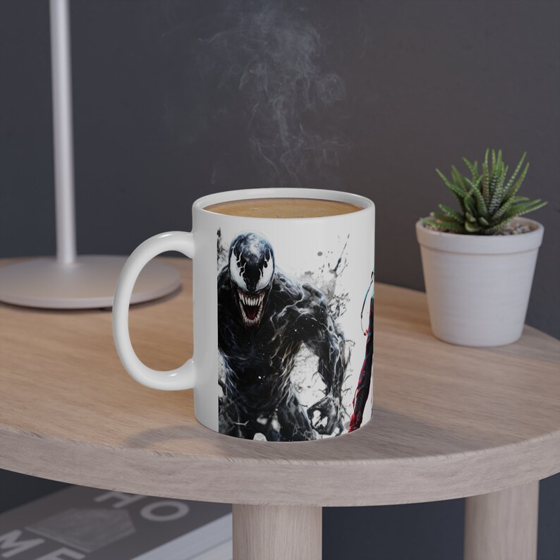 Venom Spider-man and Carnage Mug 11oz Coffee Cup Marvel - Etsy