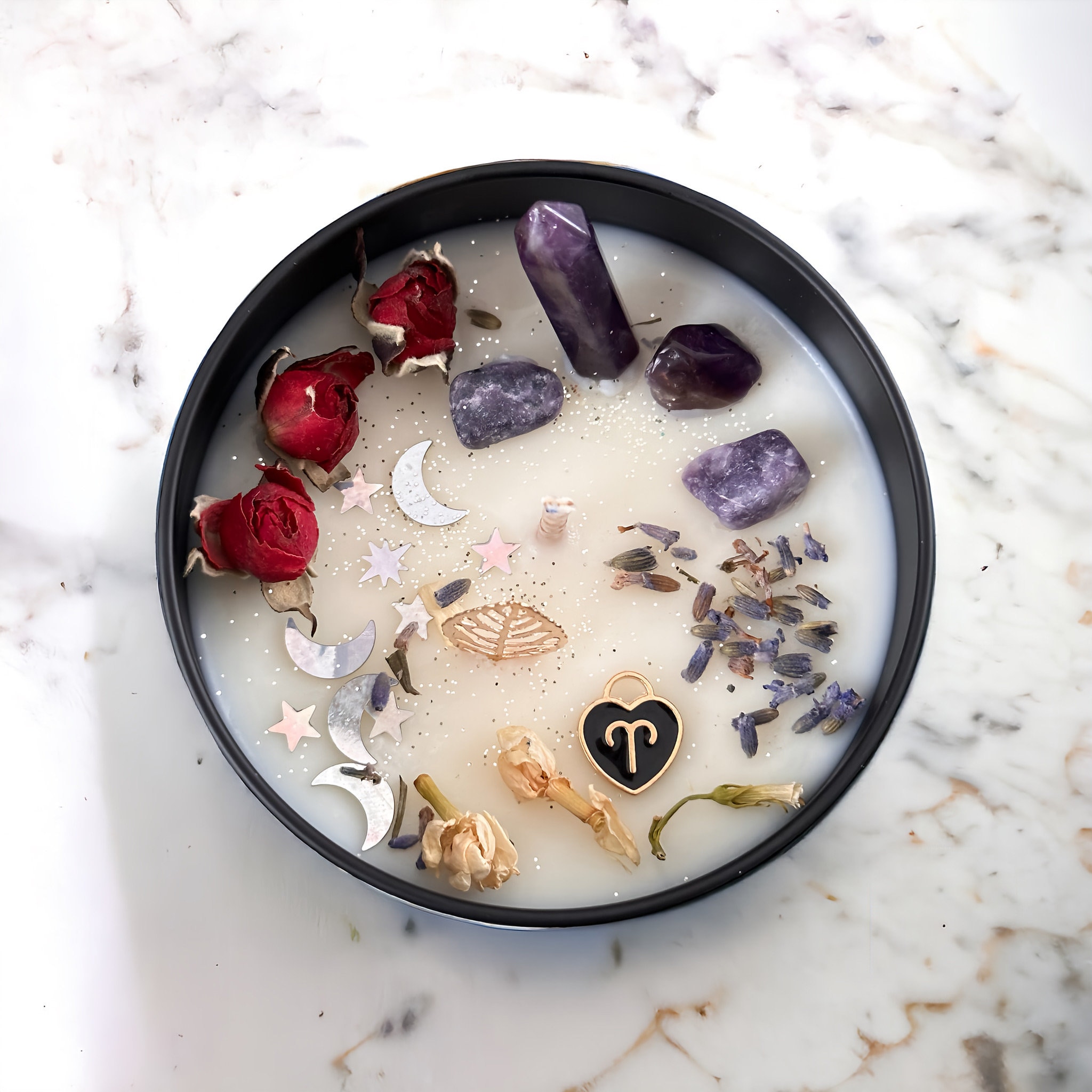 Candle Zodiac Sign Aries Personalized Scented Candle Birthday Zodiac ...