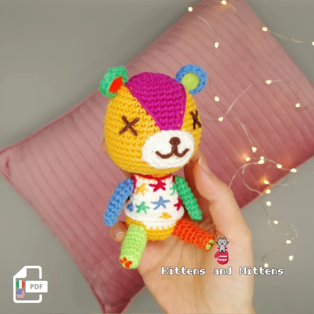 Stitches - Animal Crossing Crochet Pattern (PDF in ENG / ITA) - Etsy
