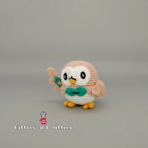 Rowlet - Pokemon Crochet Pattern (PDF in ENG / ITA) - Etsy