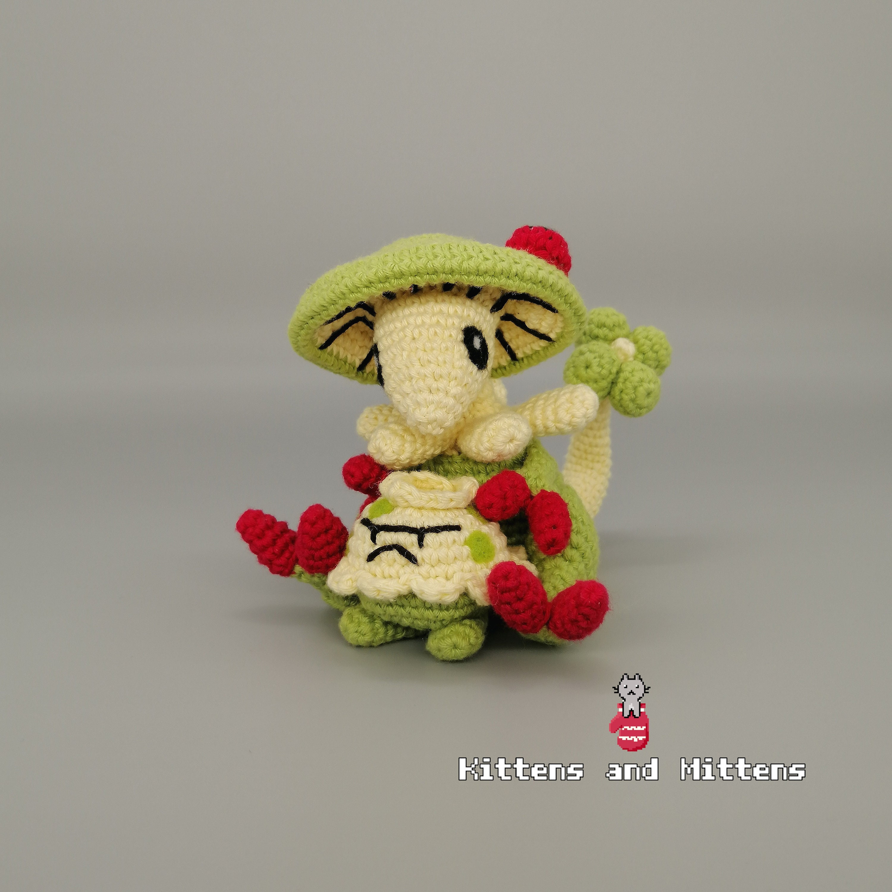 Breloom and Shroomish - Pokemon Crochet Pattern (PDF in ENG / ITA) - Etsy