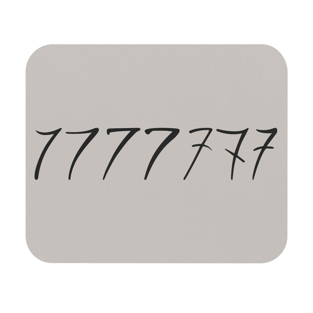 BTS 7 seven Tattoo Themed Simple Design Non-slip Mouse Pad - Etsy
